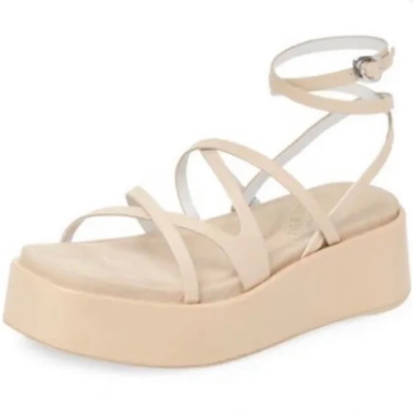 rag & bone | Shoes | Rag Bone Logan Strappy Leather Flatform Sandal ...